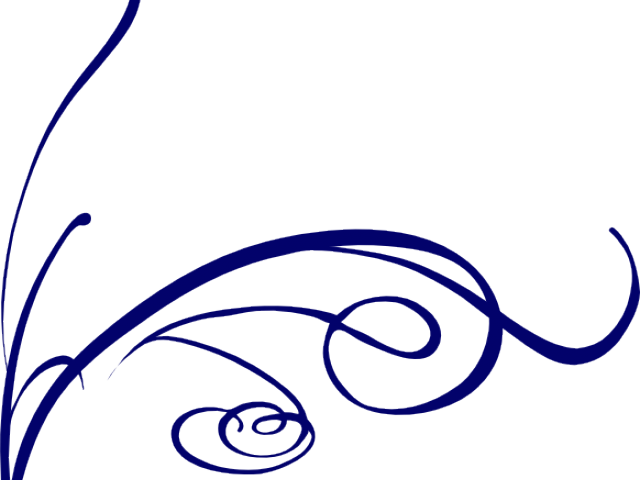 Decorative Line Blue Clipart Blue Png - Decorative Png Design Line ...