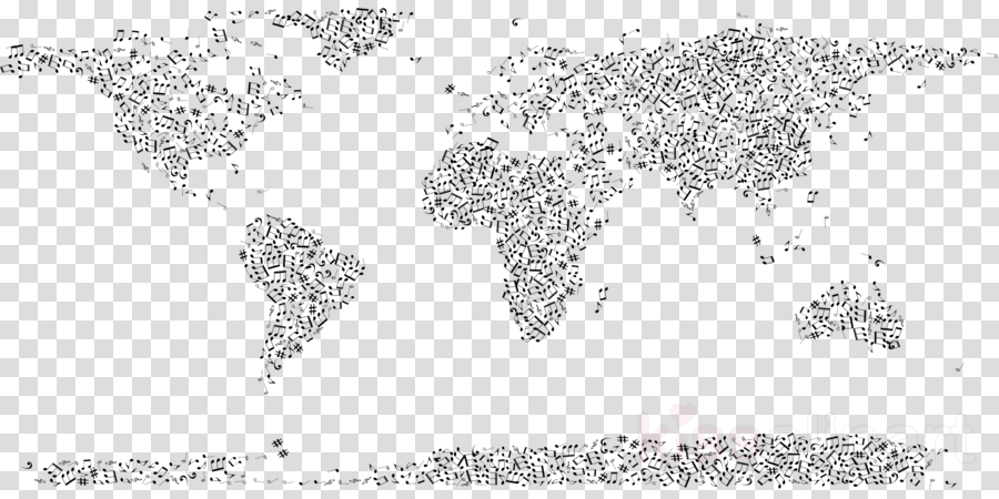 Colorful World Background (900x450), Png Download