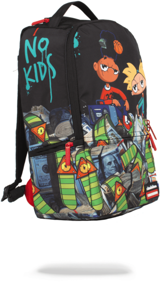 Hey Arnold Sprayground Backpack (470x600), Png Download