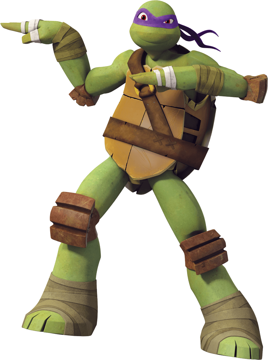 Turtle Transparent Donatello - Tmnt Donnie (920x1236), Png Download