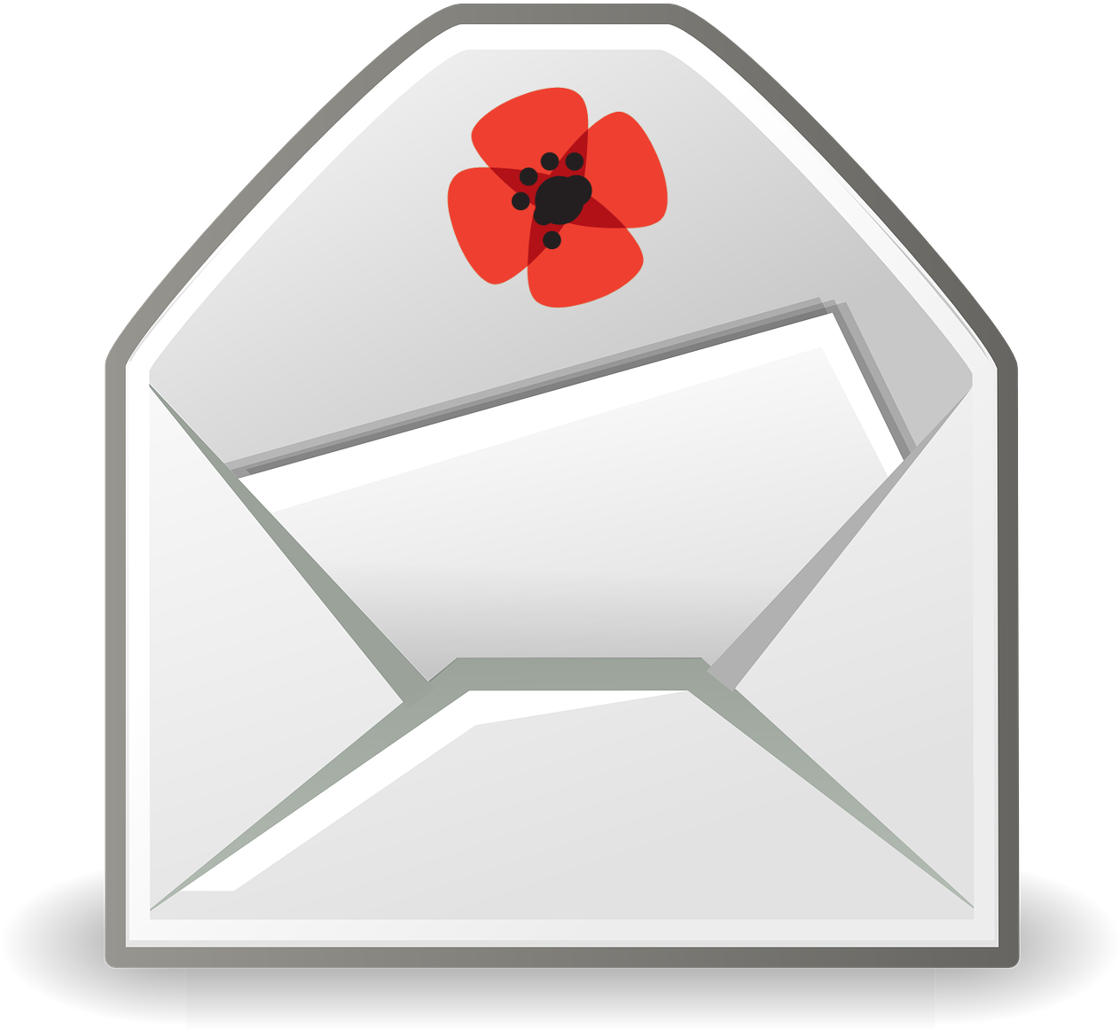 New Message Icon Gif (1280x1212), Png Download