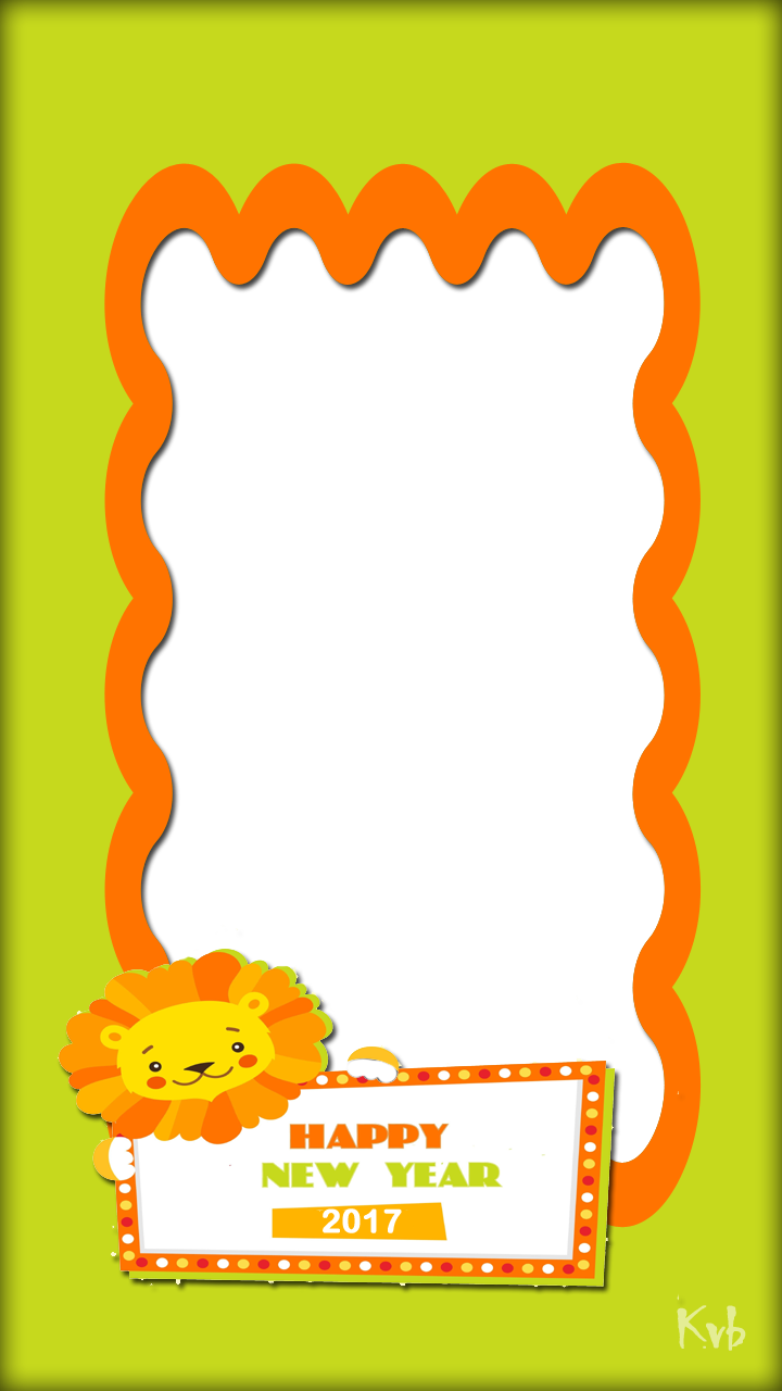 Happy New Year - Happy New Year 2017 Frame (720x1280), Png Download