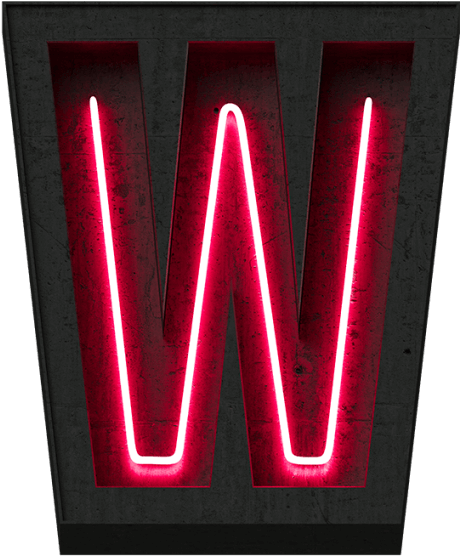 Dark Red Light Font (595x595), Png Download