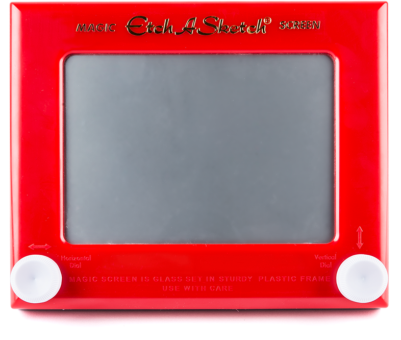 Etch A Sketch - Spin Master Etch A Sketch - Classic In 1960 Box - Red ...