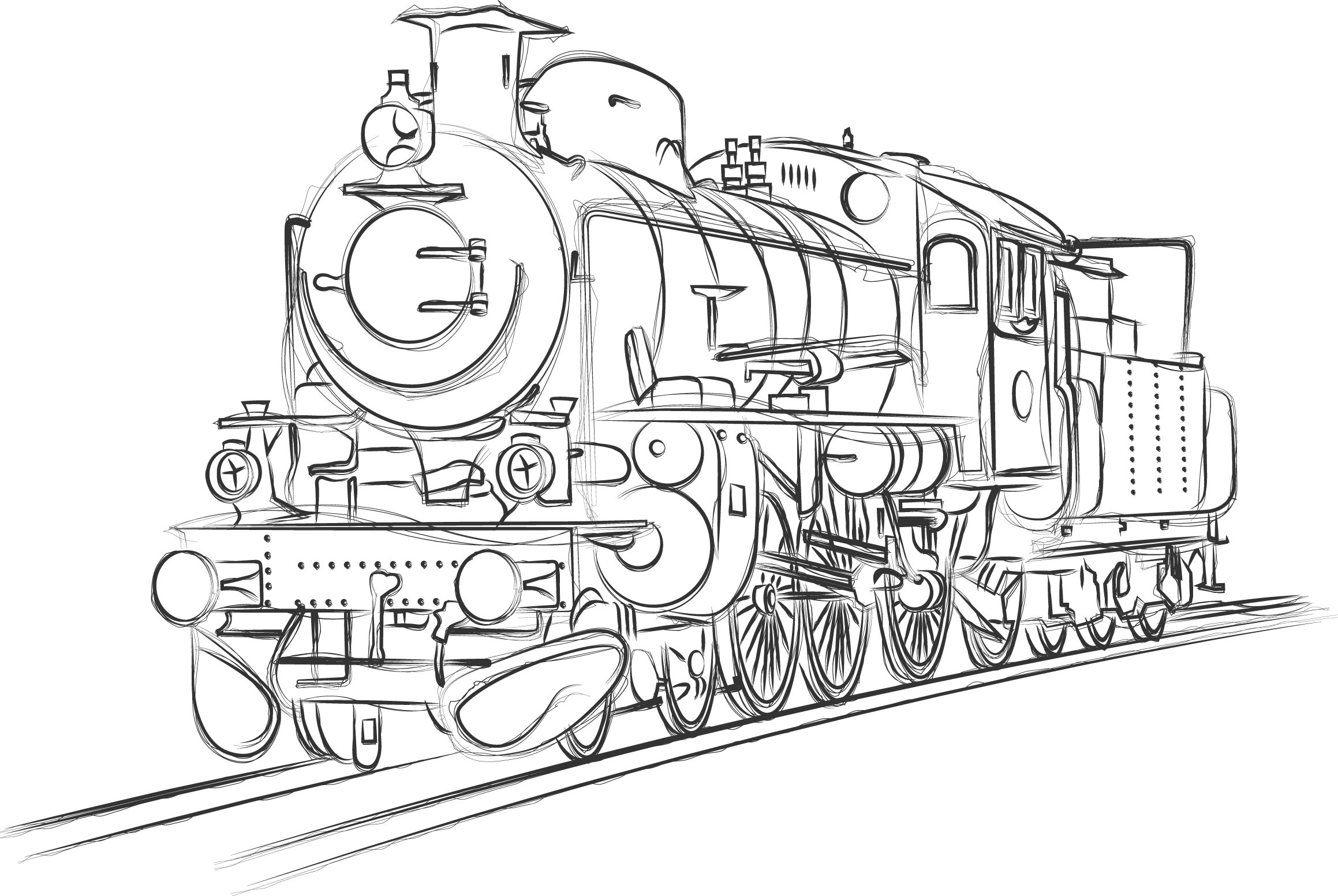 Download Svg Royalty Free Library Train Rail Transport Locomotive ...