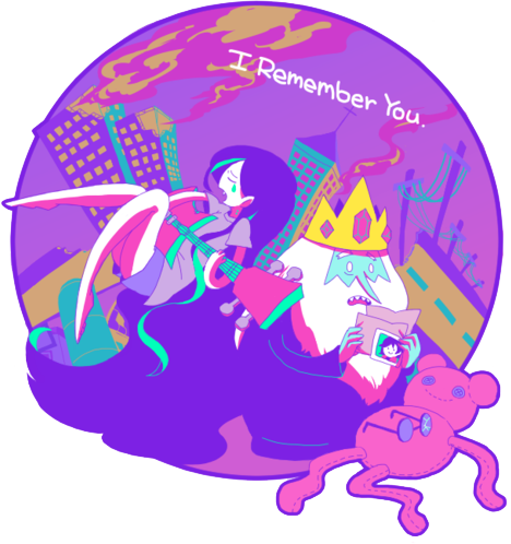 I Remember You Badge - Remember You Adventure Time (468x498), Png Download