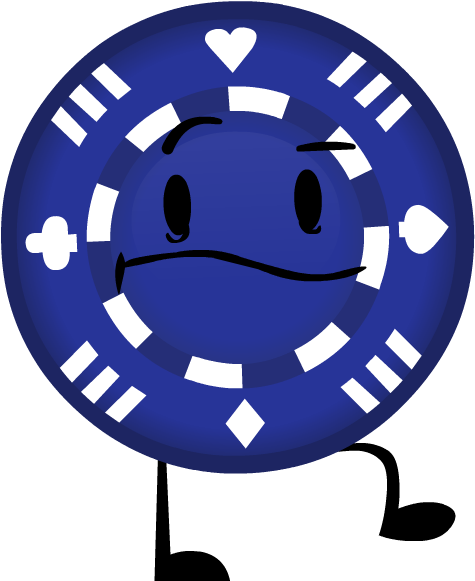 Poker Chip - Object Show Chip (491x589), Png Download
