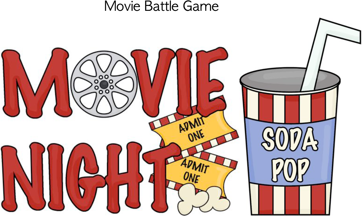 Download Movie Night Ticket Clipart - Movie Popcorn Clip Art ...
