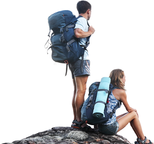 Download Hiking Free Download Png - People Hiking Transparent ...