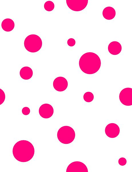 Polka Dots Clip Art (462x599), Png Download