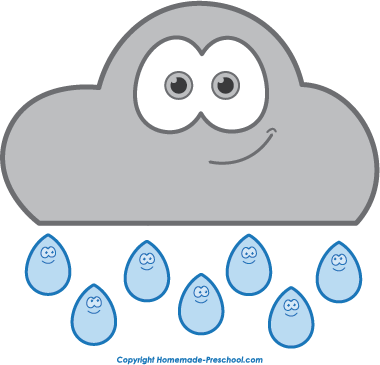 Click To Save Image - Smiling Raindrop (380x365), Png Download