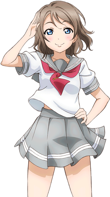 You Watanabe - Lovelive Hell Meme (540x720), Png Download