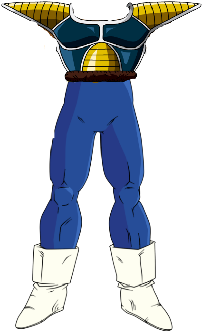 Saiyan Armor - Vegeta Cell Saga (600x1469), Png Download
