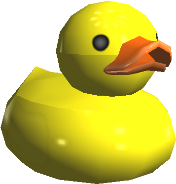 Download Pc / Computer - Rubber Duck Roblox Transparent | Transparent ...
