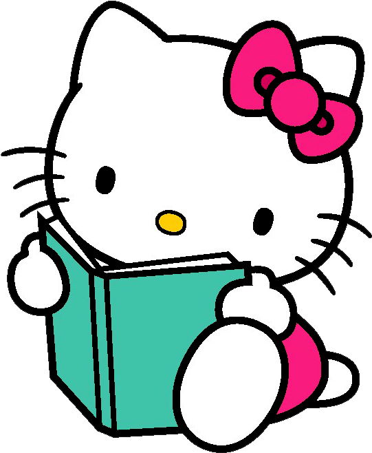 Hello Kitty And Friends Png Download - Hello Kitty Reading Books ...