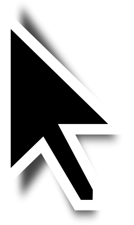 Black Mouse Pointer Png - Mac Mouse Pointer Png (1000x1000), Png Download