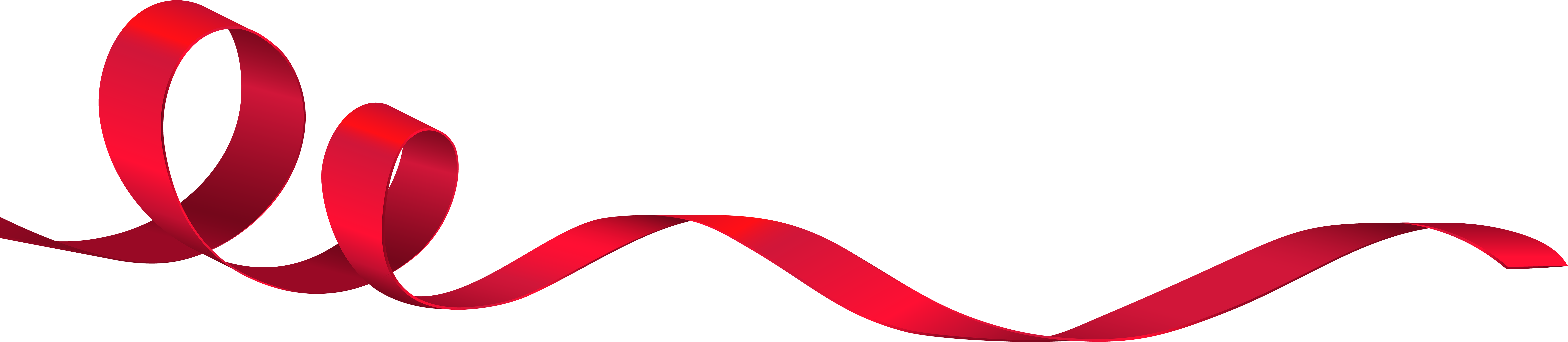 Download Decorative Red Curly Tape Transparent Png Clip Art - Red Curly ...