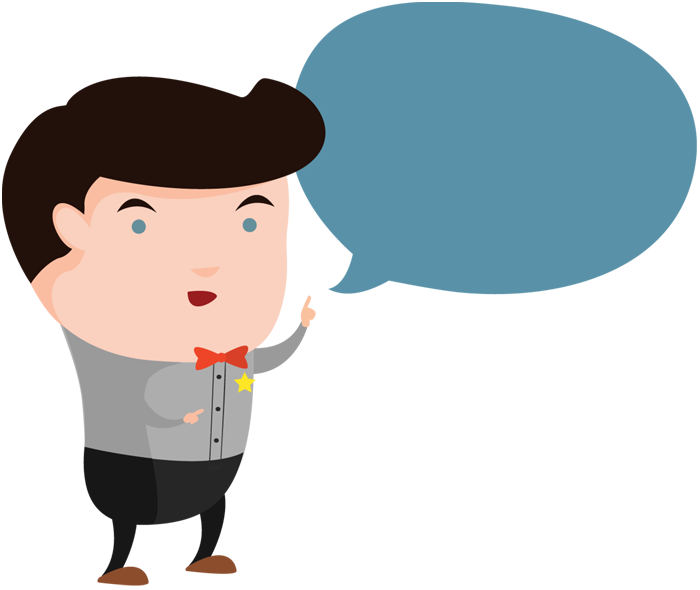 Download Png People Talking Picture Free Stock - Cartoon Man Holding ...