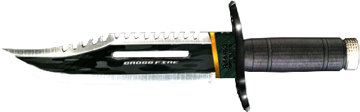 Knife - Bowie Knife (1280x576), Png Download