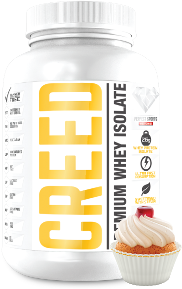 Premium Whey Protein Isolate - Creed Protein (600x600), Png Download