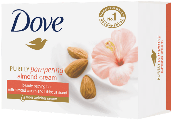 Buy Dove Almond Cream Beauty Bathing Bar Online In - Dove Purely ...