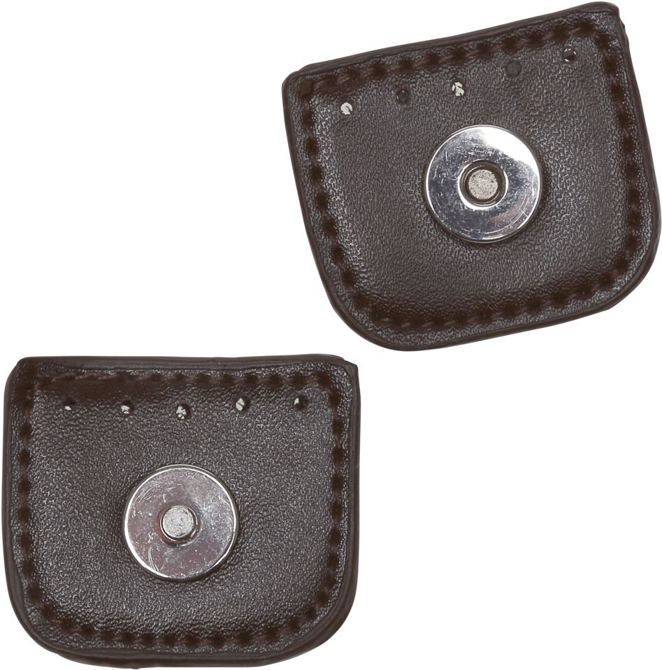 Magnetic Button Lock - Snap Fastener (1000x1400), Png Download