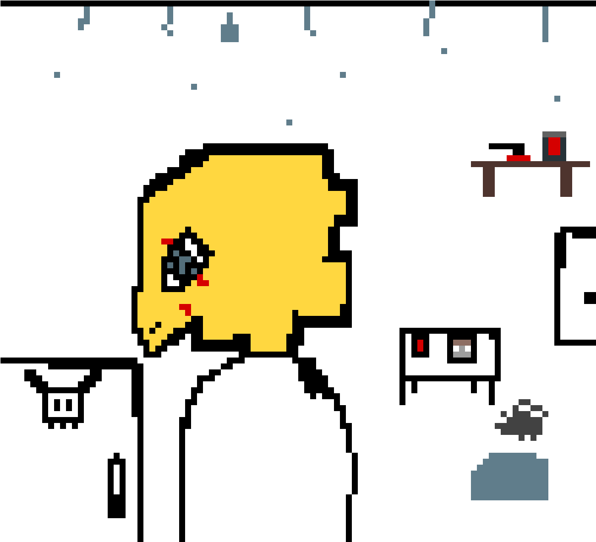 Undertale - Alphys (1200x1200), Png Download