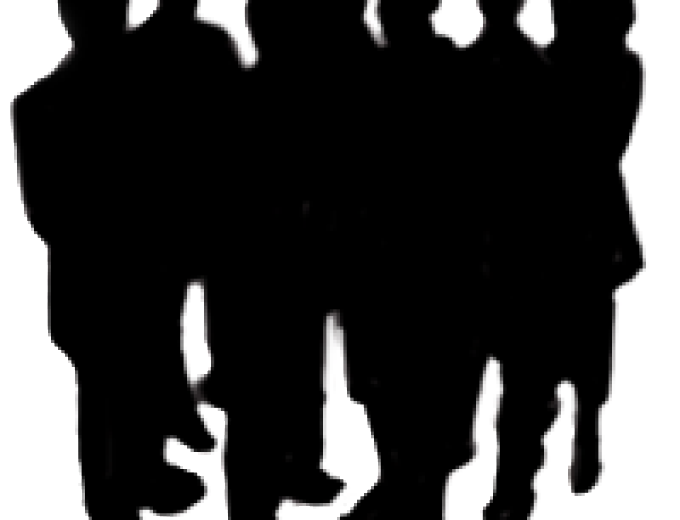 Silhouette People - Shadow (680x520), Png Download