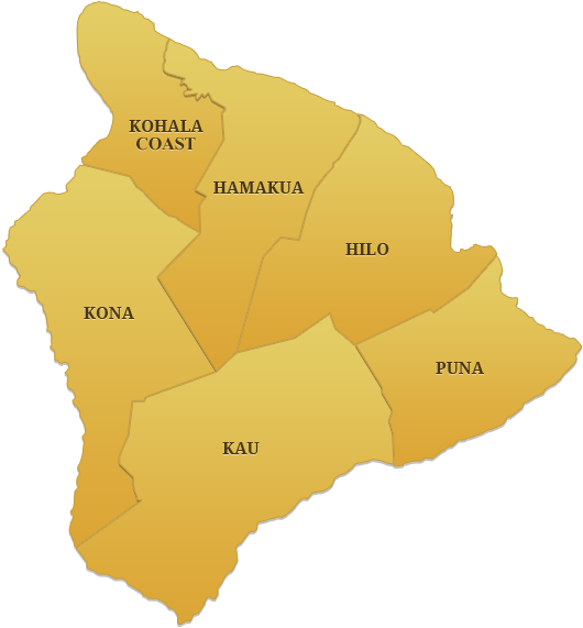 Transparent Image Map - Hawaii Map (555x575), Png Download