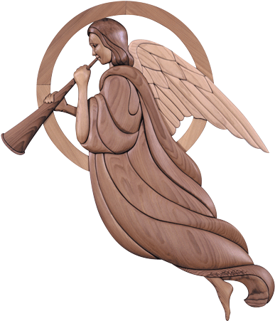 Download Angels Transparent Horn Png - Christmas Angels | Transparent ...