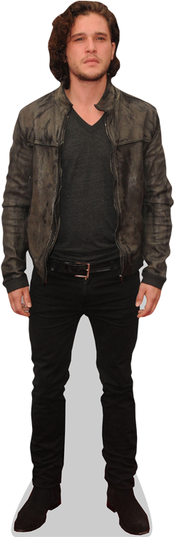 Kit Harington Cardboard Cutout - Kit Harrington Cut Out (363x757), Png ...