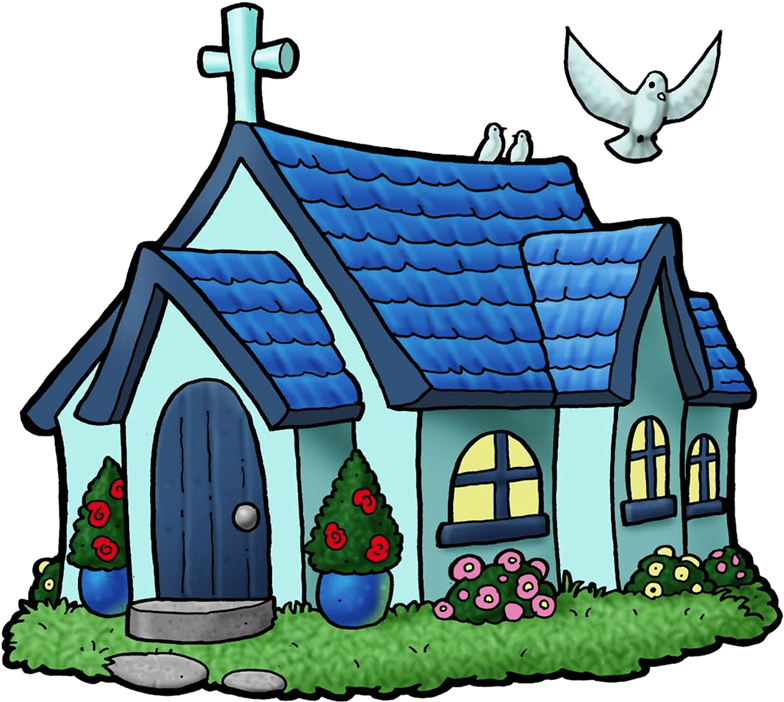Church - Cartoon Picture Of Church (800x706), Png Download