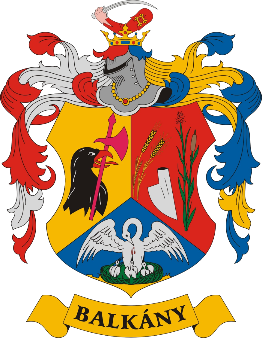 Balkány Coat Of Arms - Emblem (874x1125), Png Download