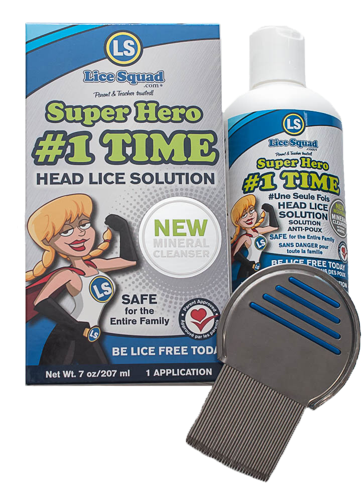 #1time Head Lice Solution Kit - Superhero Lice Comb (840x1000), Png ...