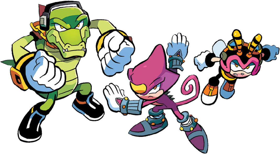 Chaotix - Sonic Team Chaotix (1070x591), Png Download
