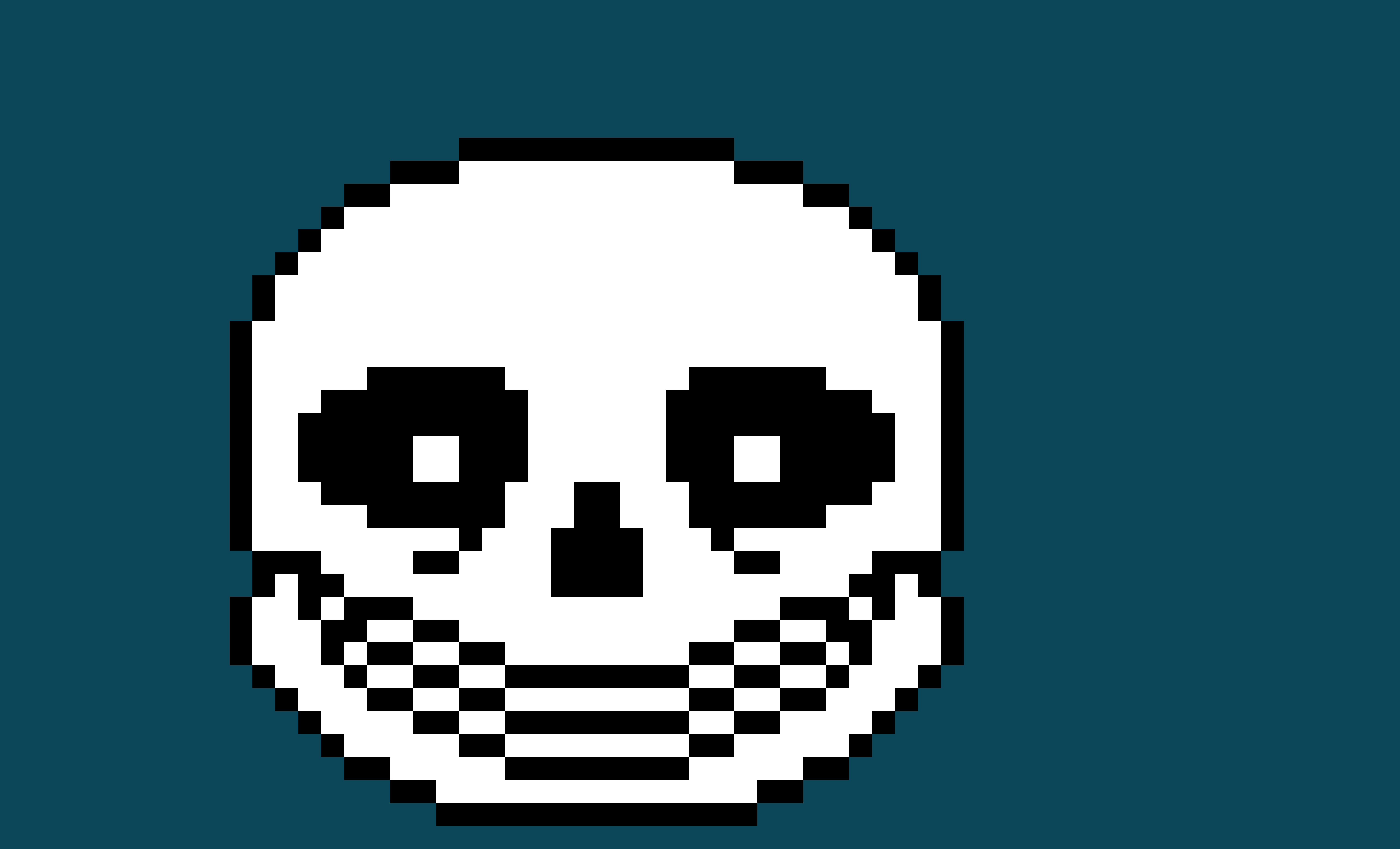 Sans Sprite - Sans Deltarune (6100x3700), Png Download