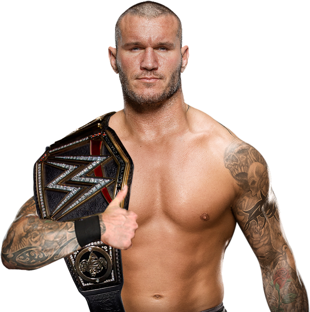 Randy Orton - Randy Orton Wwe Champion Render (900x636), Png Download