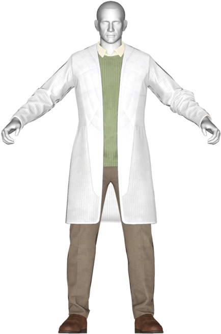 Father's Lab Coat - Fallout 4 Father's Lab Coat (1200x756), Png Download