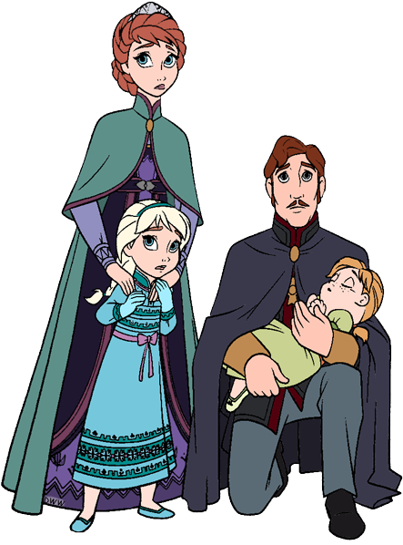 Download King Young Anna, Elsa, King, Queen Of Arendelle - King And ...