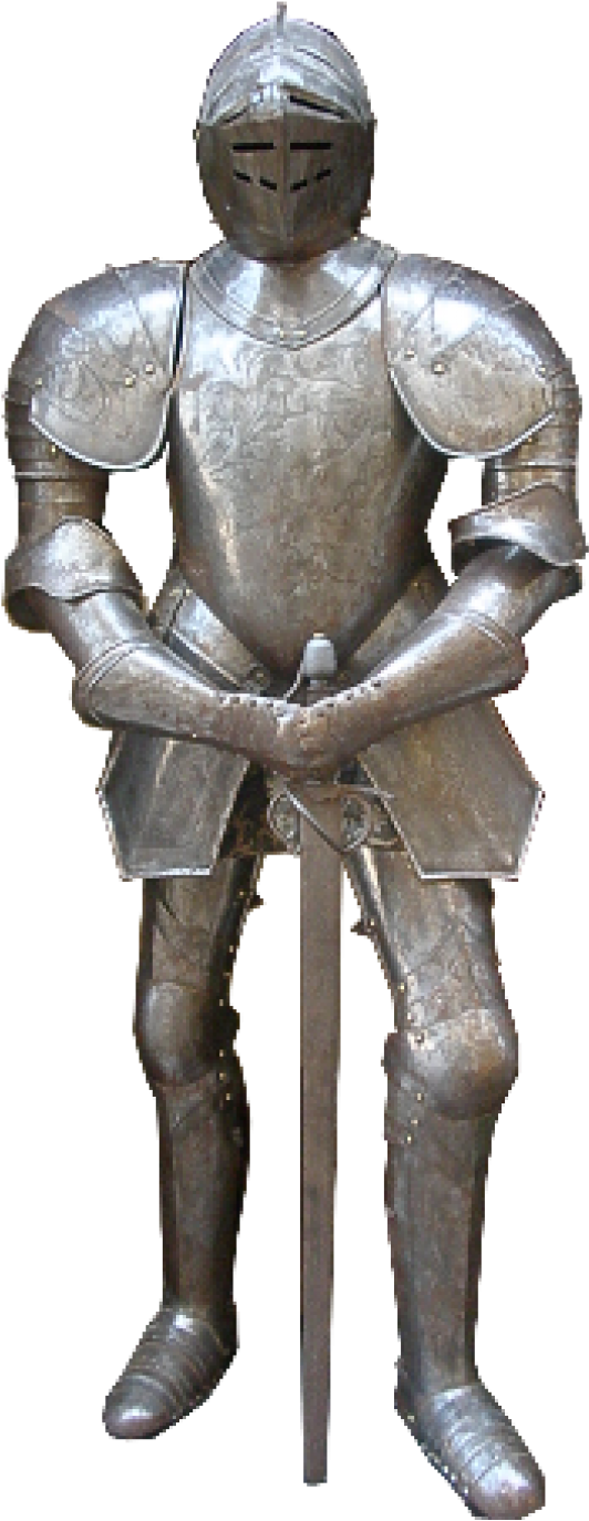 Transparent Library Transparent Armor Medieval - Knight With No ...