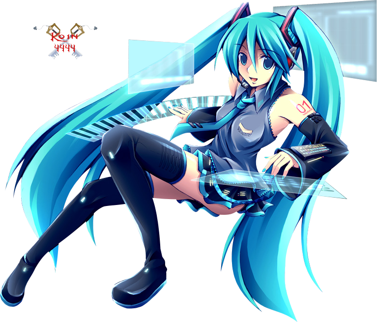 Download Miku Hatsune Png Photo Image - Hatsune Miku | Transparent PNG ...