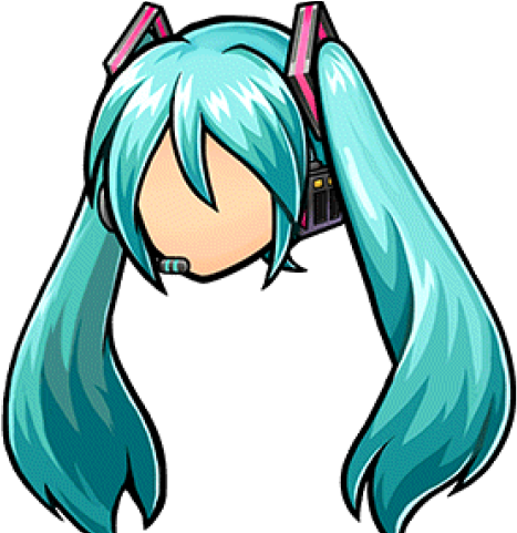 Download Hatsune Miku Clipart Transparent Background - Cartoon ...