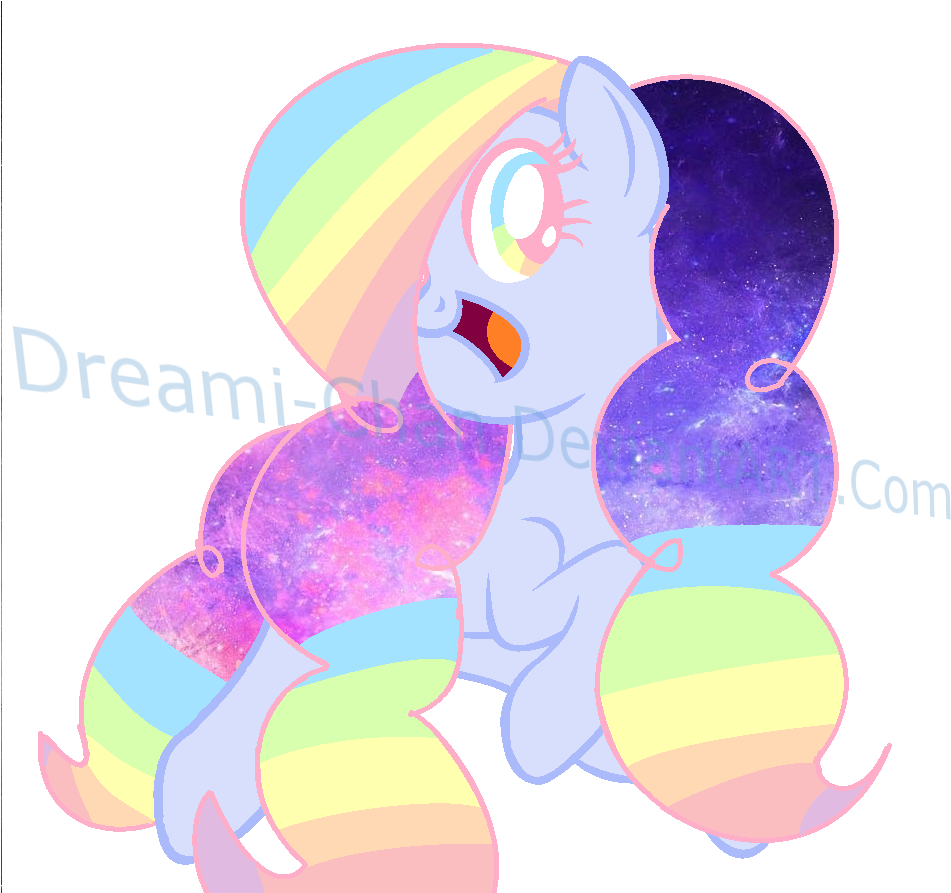 Galaxy Oc By Qiiitch On Deviantart - Pastel Galaxy Oc (960x892), Png ...