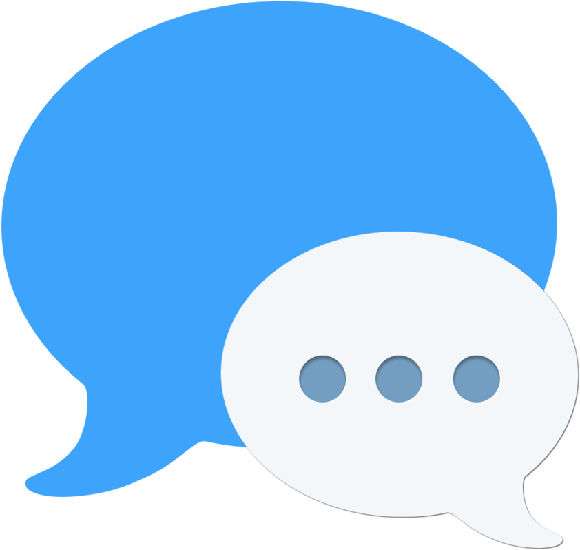 Download Imessage Bubble Png Clip Art Free Library - Imessage Icon Png ...