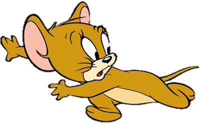 Jerry Received - Tom And Jerry Jerry Transparent (410x383), Png Download