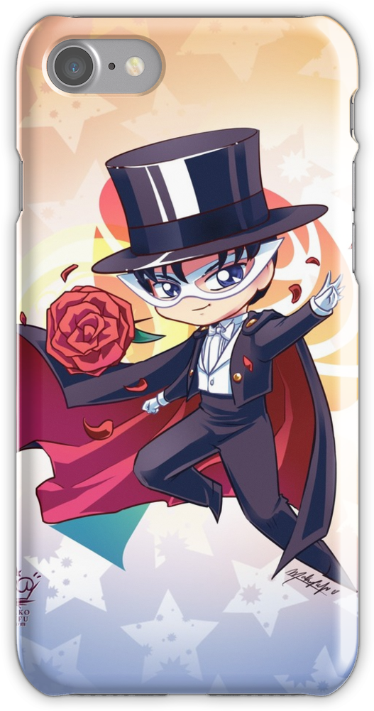 Chibi Tuxedo Mask Iphone 7 Snap Case - Sailor Moon Y Tuxedo Mask ...