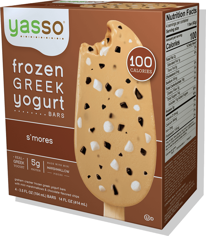 Smores - Yasso Ice Cream Nutrition Facts (700x801), Png Download