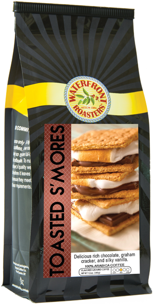 Toasted Smores - 12oz - Roasters Waterfront Toasted S'mores Ground ...