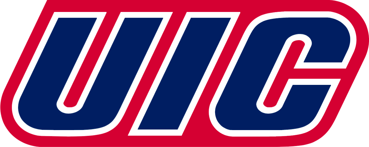 Uic Flames Wordmark - Uic Flames (1261x504), Png Download