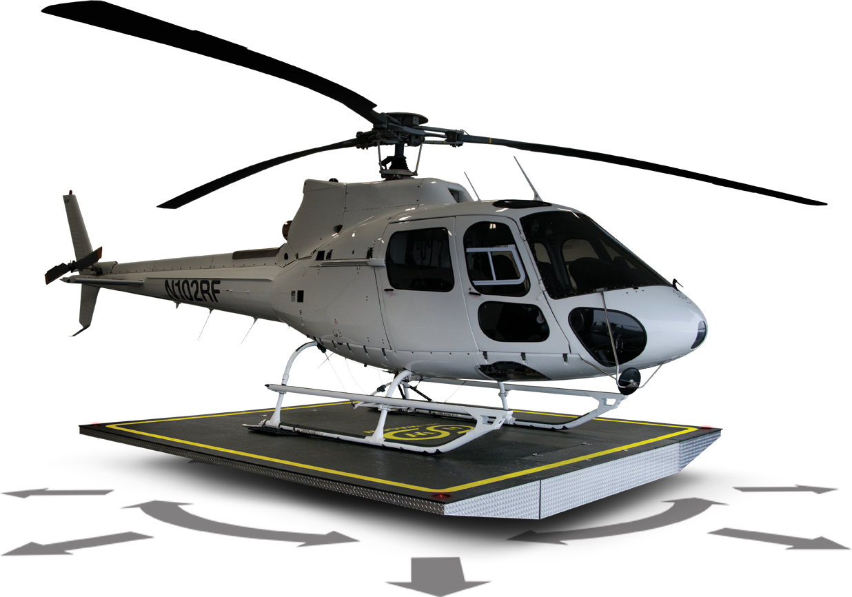 Heliwagon Smart Move - Helicopter (1236x866), Png Download
